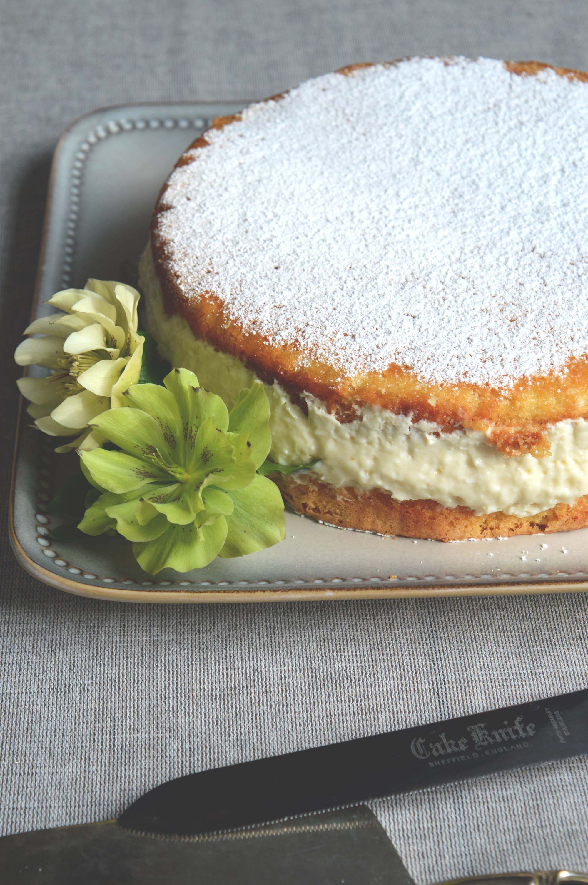Pear Mousse Cake – The Rock Bun